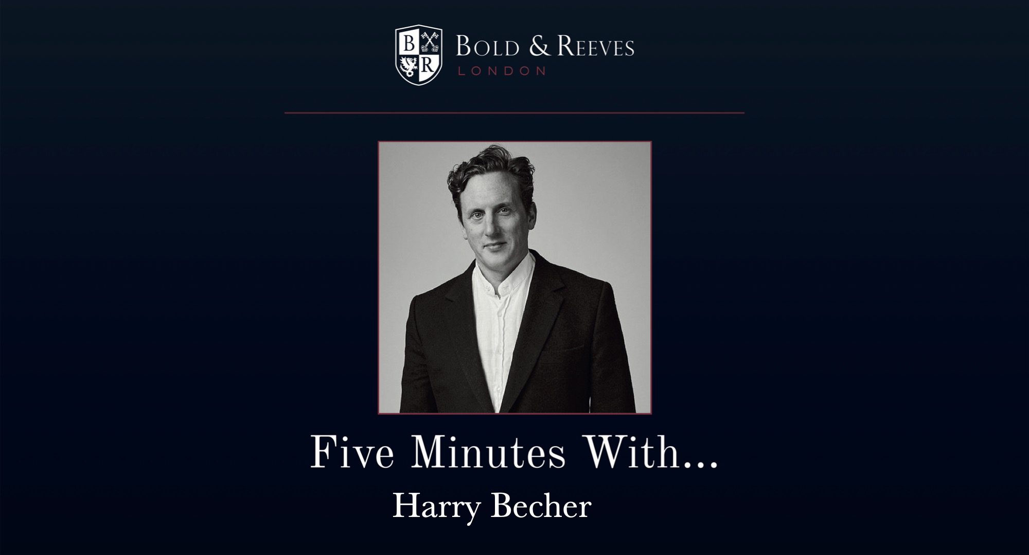 Five Minutes With… Harry Becher, Founder of the Premium Concierge ...